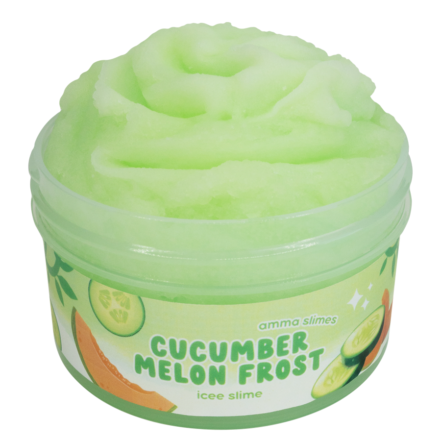 Cucumber Melon Frost Slime – Amma Slimes
