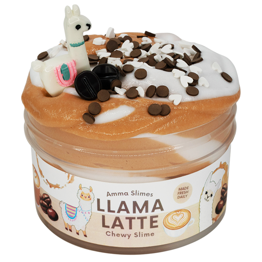 Llama Latte Slime – Amma Slimes