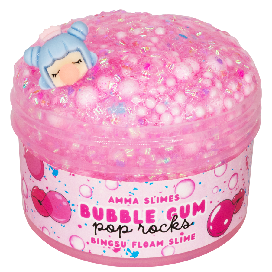 Bubble Gum Pop Rocks Slime – Amma Slimes
