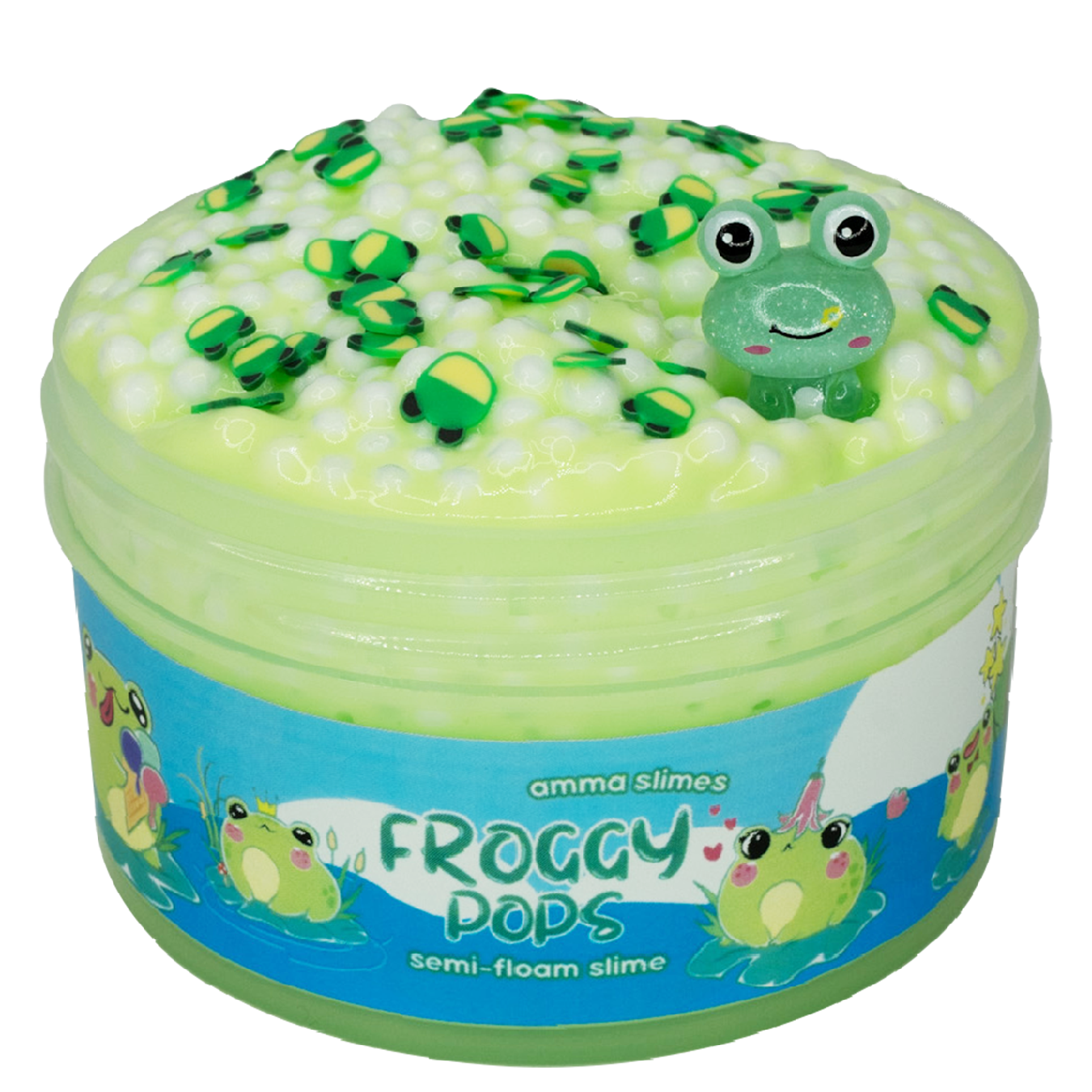 Froggy Pops Slime – Amma Slimes