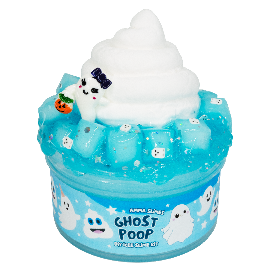 Ghost Poop Slime Kit – Amma Slimes