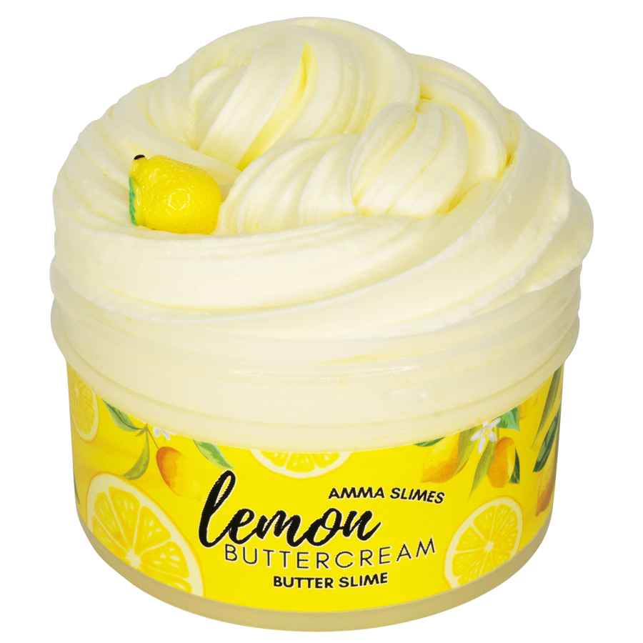 Lemon Buttercream Slime – Amma Slimes