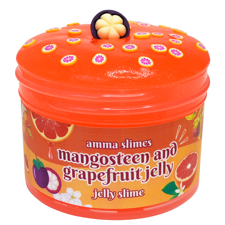 Mangosteen and Grapefruit Jelly – Amma Slimes