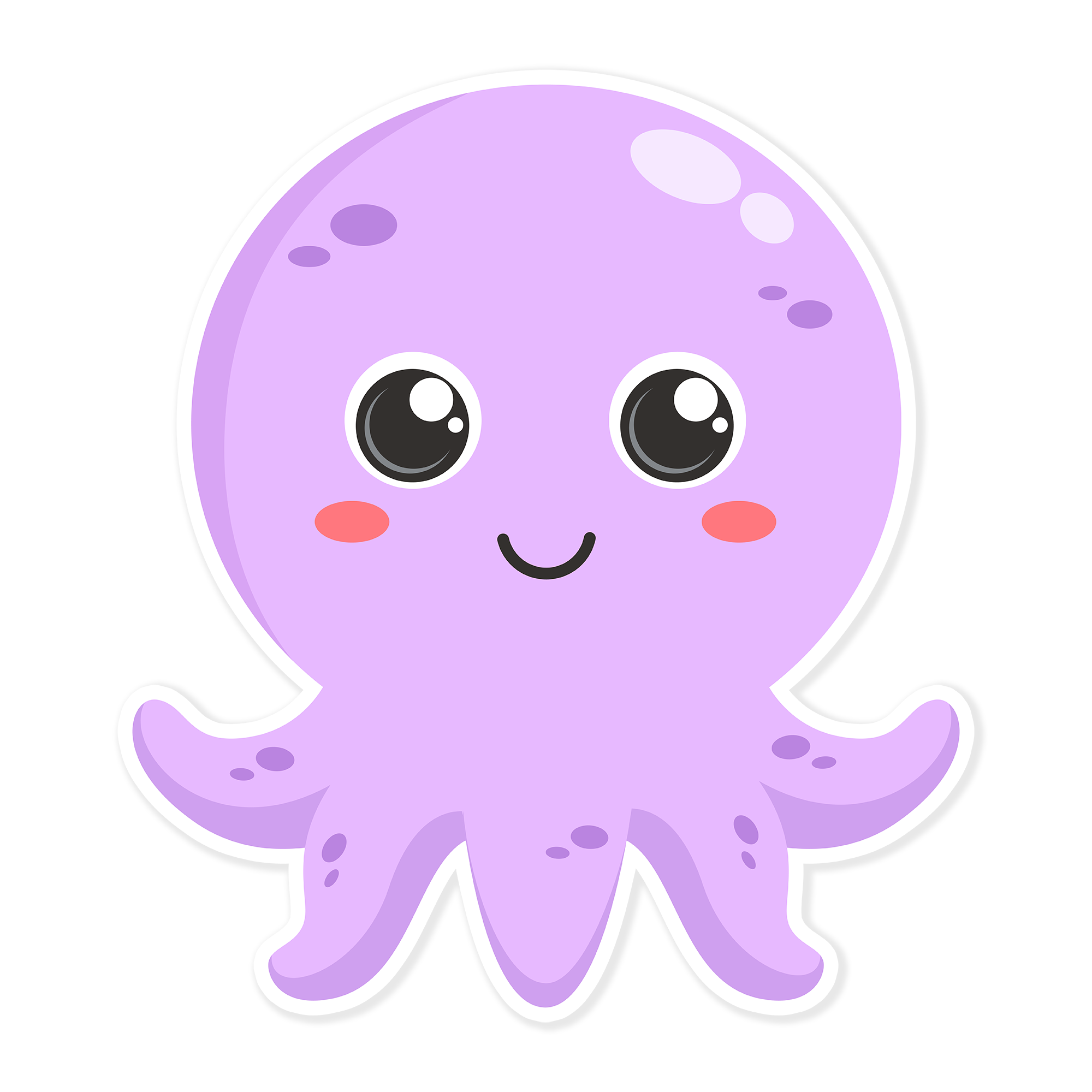 Octopus Sticker – Amma Slimes