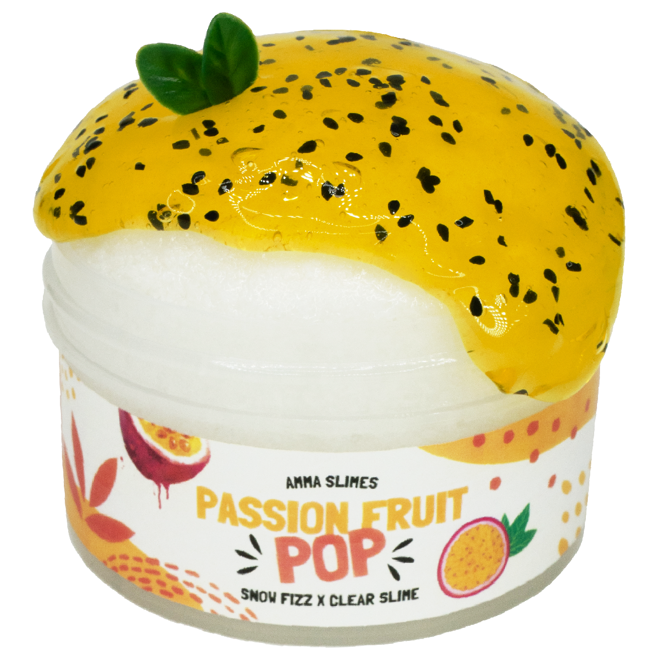 Passion Fruit Pop Slime – Amma Slimes