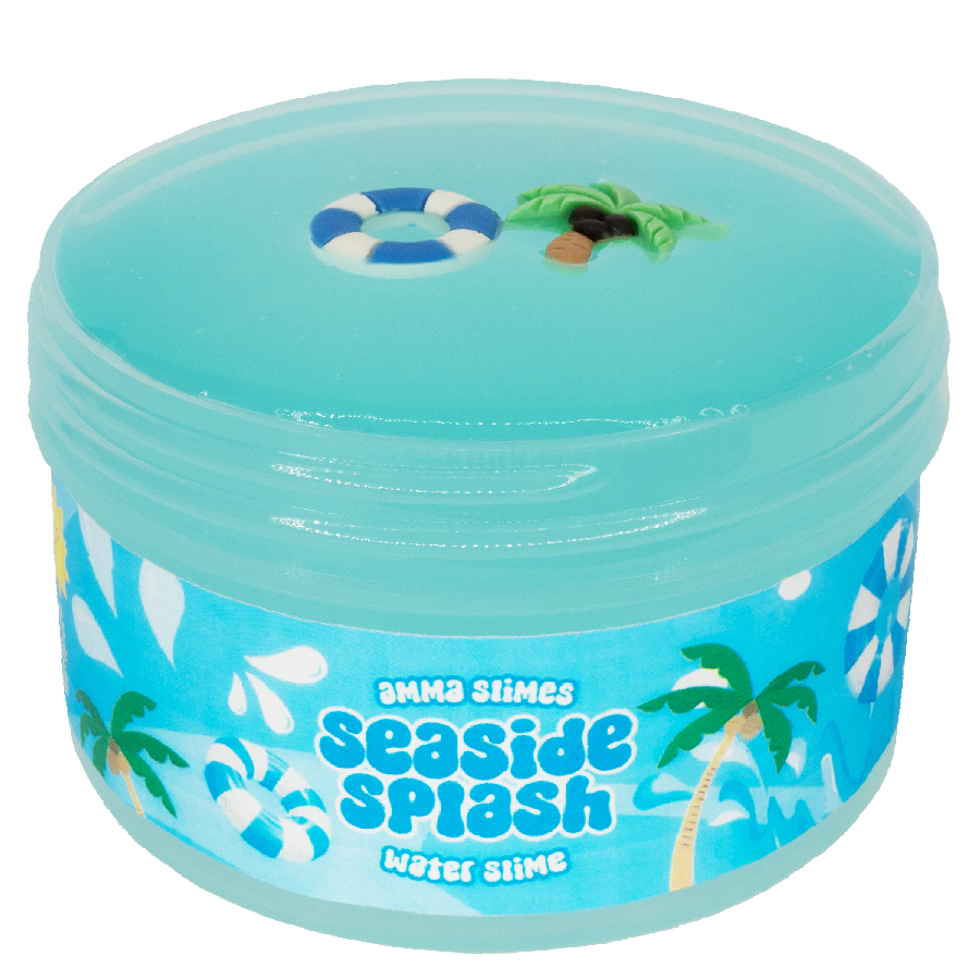 Seaside Splash Water Slime – Amma Slimes