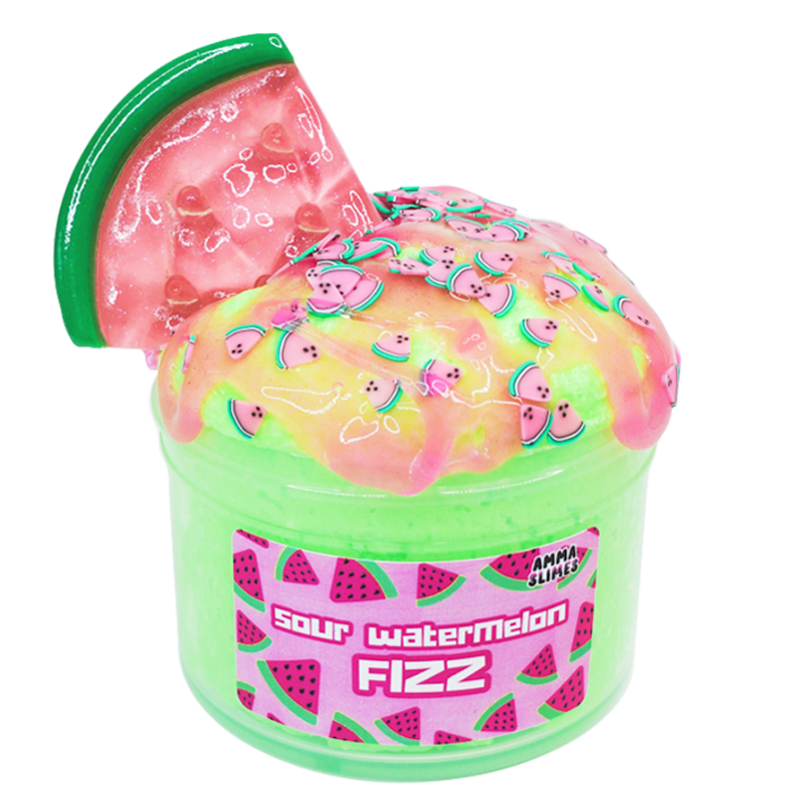 Sour Watermelon Fizz – Amma Slimes