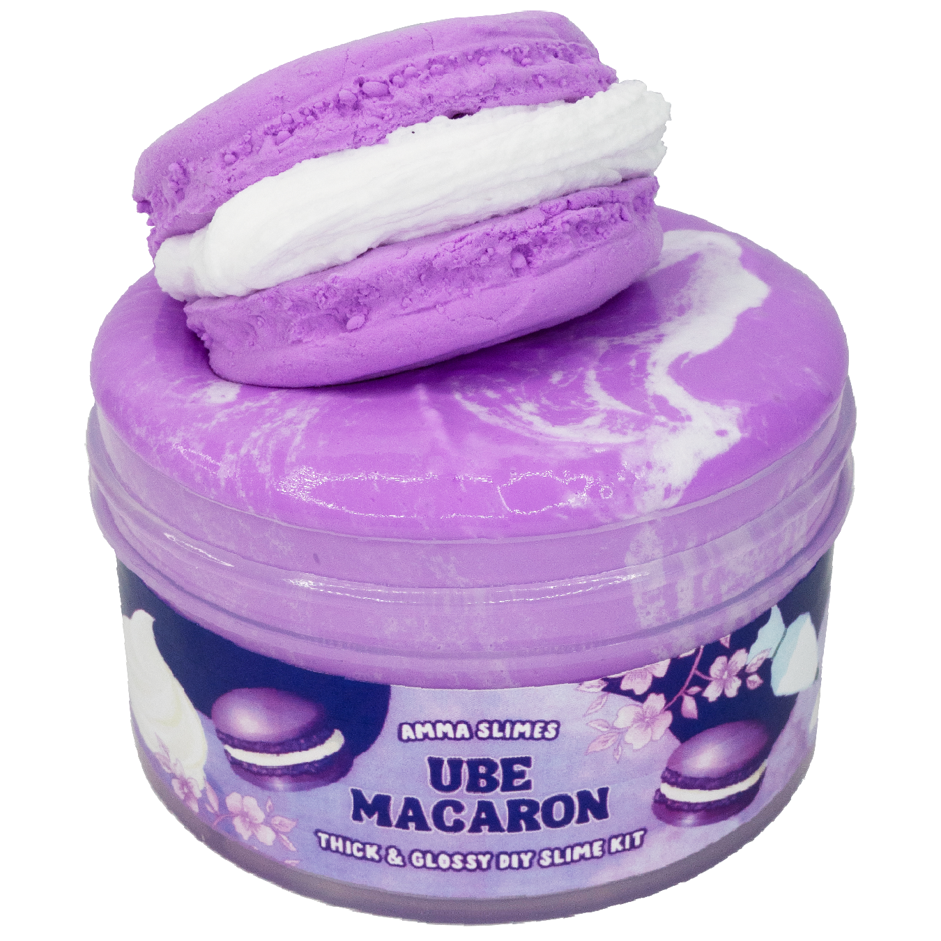 Ube Macaron Slime Kit – Amma Slimes