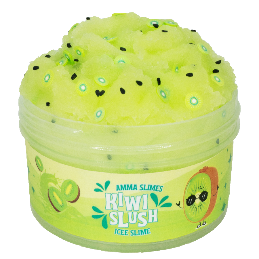 Kiwi Slush Slime – Amma Slimes