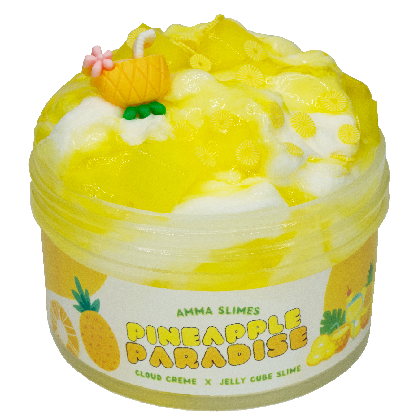 Pineapple Paradise Slime – Amma Slimes