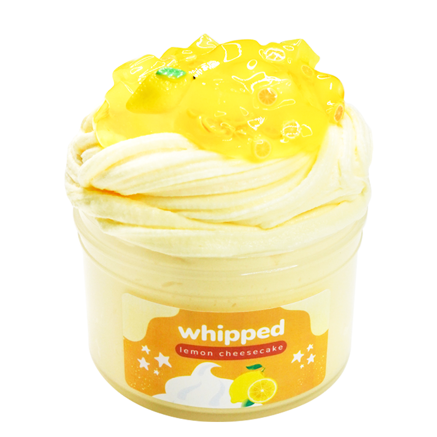 Whipped Lemon Cheesecake – Amma Slimes